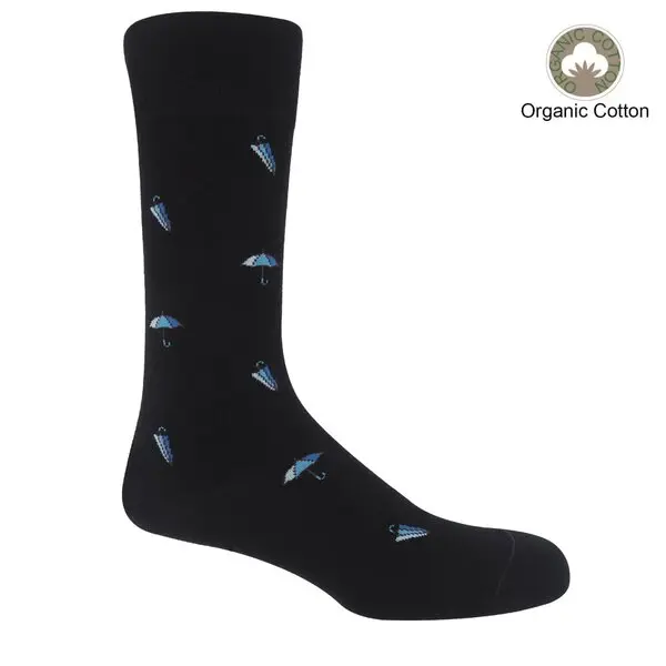 PEPER HAROW - MADE IN ENGLAND Umbrella Socks - Black