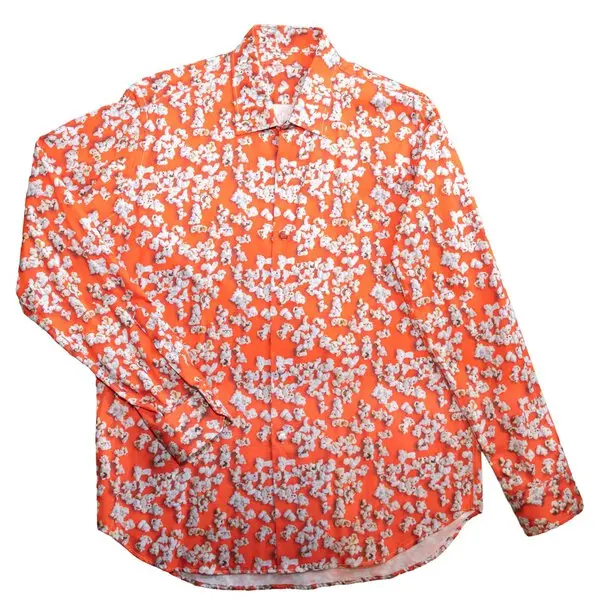 ABSURDE Popcorn Shirt - Orange