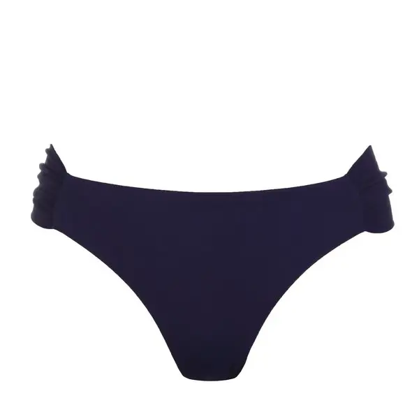 LULA-RU Ruched Bottoms Navy - Blue