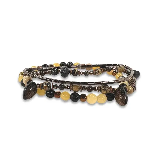 JAREDJAMIN Coconino Bracelet Set - Brown