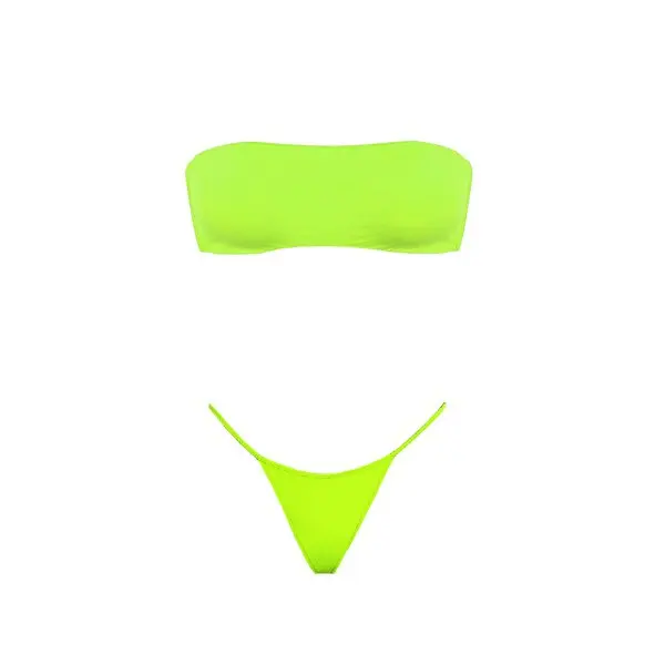 AK ROYALTY RESORTWEAR Lola Bikini Neon - Green