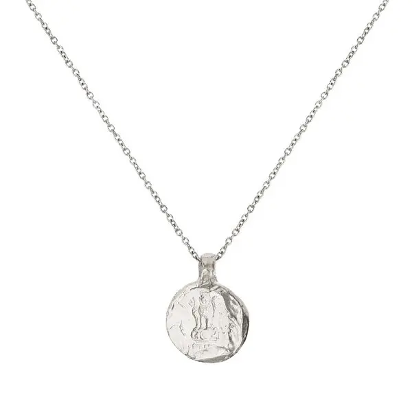 DE ROMS The Courage Lion Necklace - Silver
