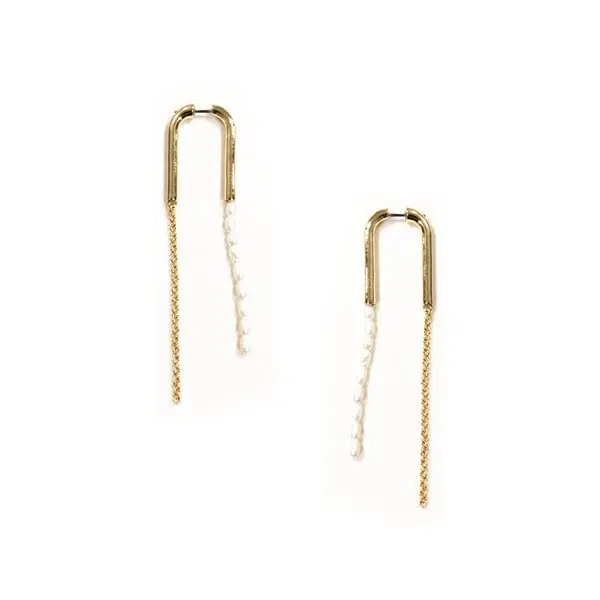 ADRIANA PAPPAS DESIGNS Waterfall Earrings - Yellow