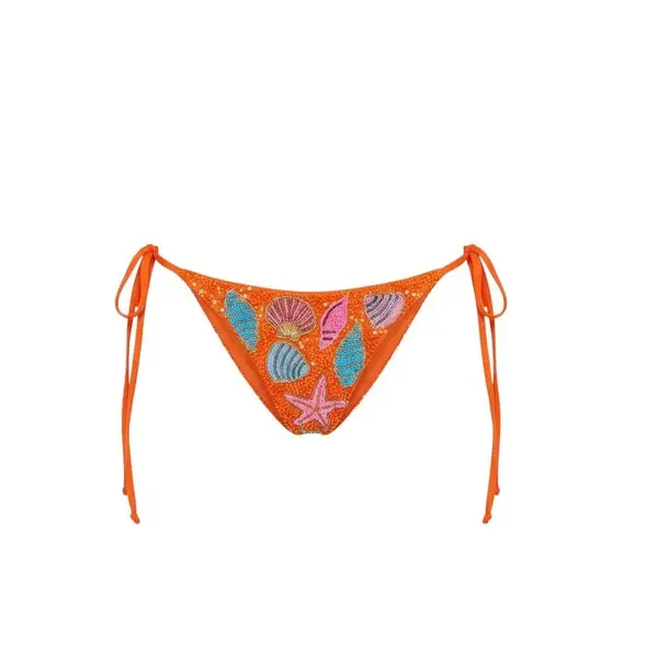 OCEANUS SWIMWEAR Helia Bikini Bottom Burnt - Orange