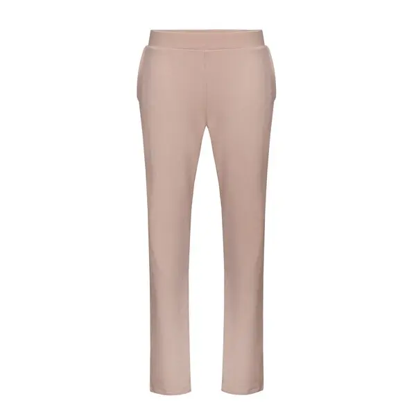 OH!ZUZA NIGHT&DAY Neutrals Lounge Cotton Pants With Pockets Light - Beige