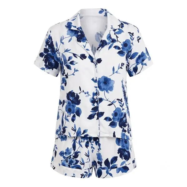 Yumi Kim Beauty Rest Floral Pajama Set - Blue