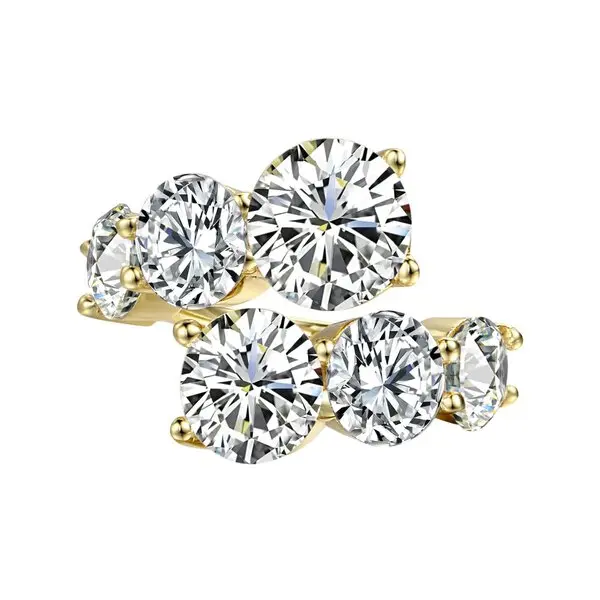 ONEWILDONE Silver / Gold It's Never Too Late Wrap Ring - Silver/gold