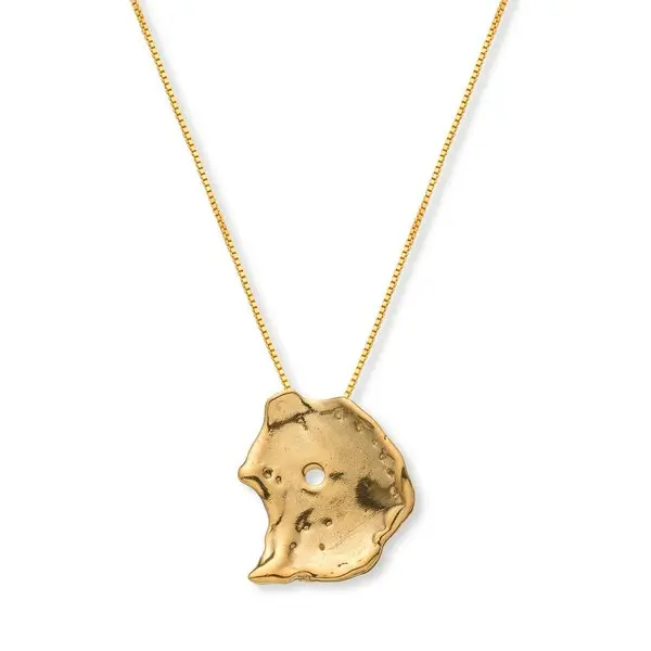 EVA REMENYI Talisman Moon Necklace - Gold