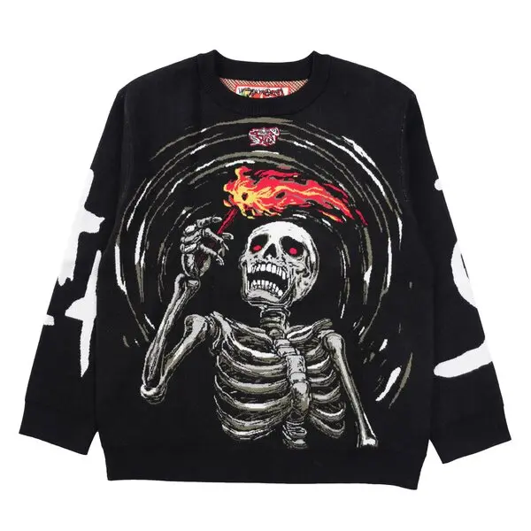 VERYRARE Skeleton Flame - Black