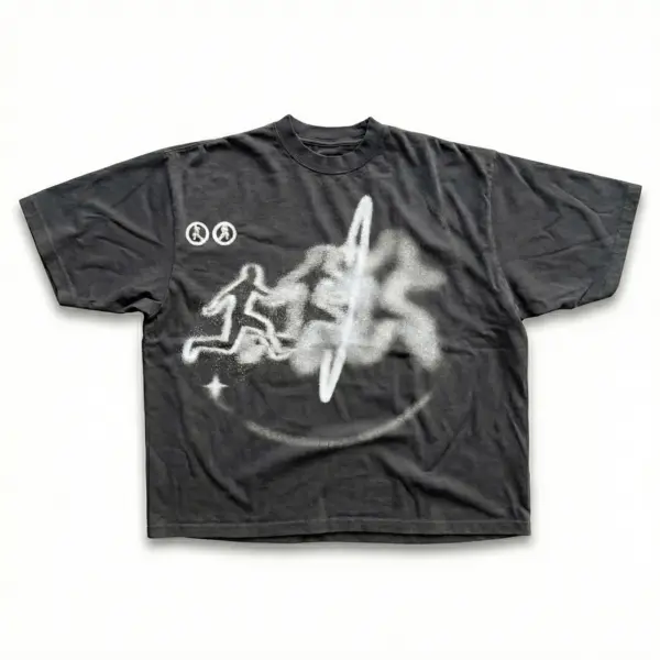 WORKS OF MADNESS Warp Drop Tee