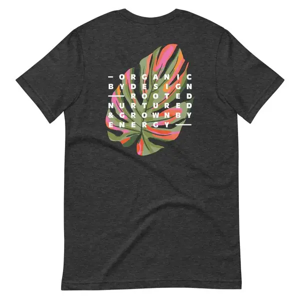 ANCHOR & CREW Heather Organic Design Passenger Organic Cotton T-shirt - Black