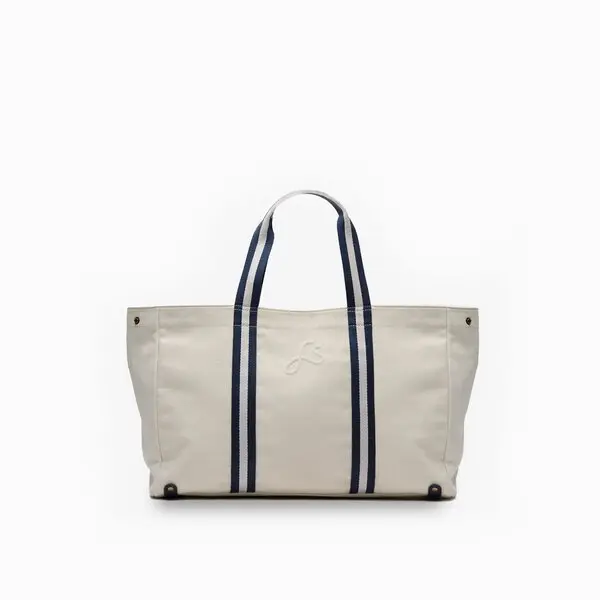 FENELLA SMITH Cream Naia Tote Bag - White