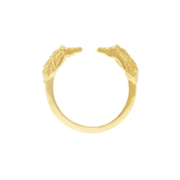 LEE RENEE Horse Ring Vermeil - Gold