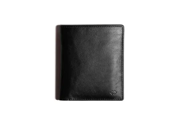 HARBER LONDON Leather Bifold Wallet With Rfid Protection - Black