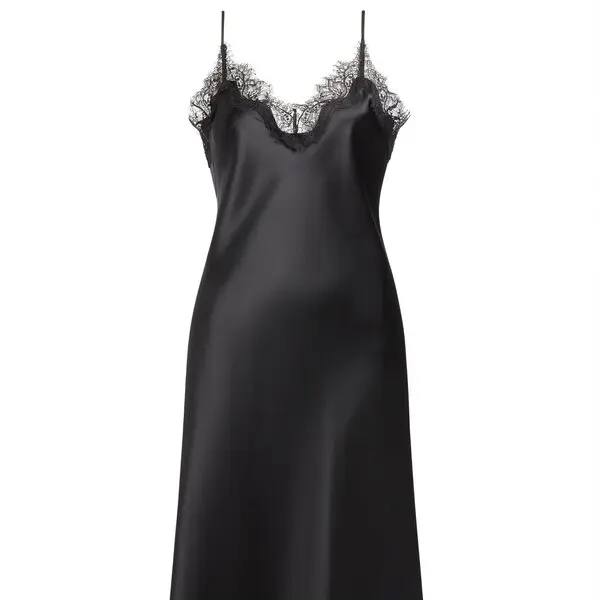 SAINTED SISTERS Mid Chemise - Black