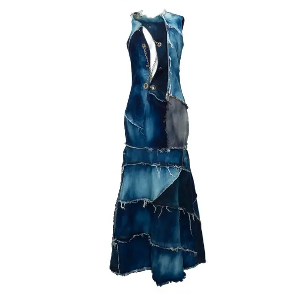 PALOMA LIRA Pieces Dress - Blue