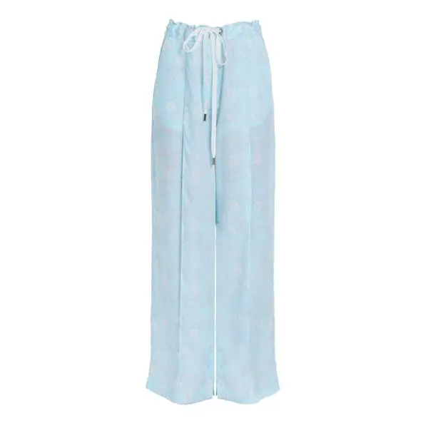 MONOSUIT Cozy Loose Fit Wide-leg Pants - Blue
