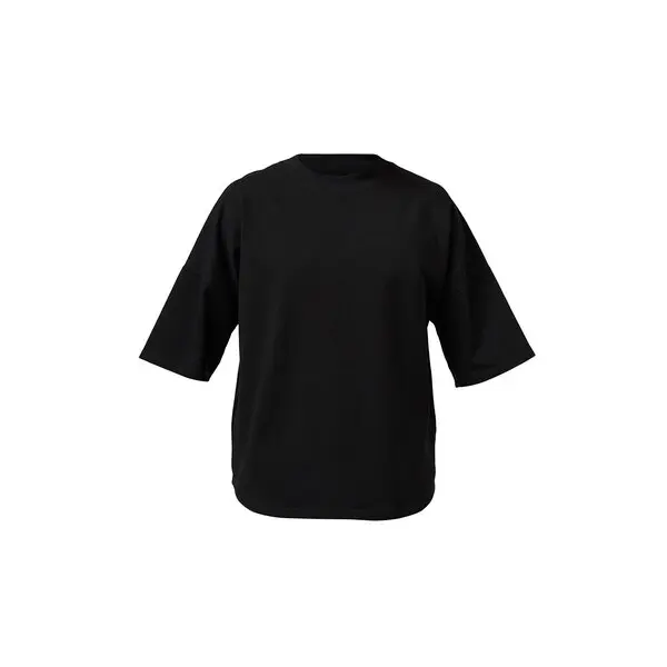 LIA ARAM Cotton Oversize T-shirt - Black