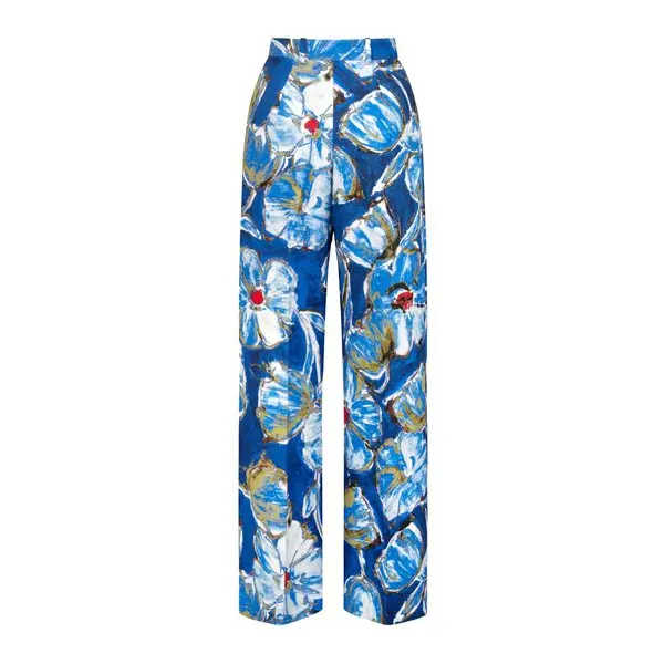 ELSAVA Of Silence Trousers - Blue