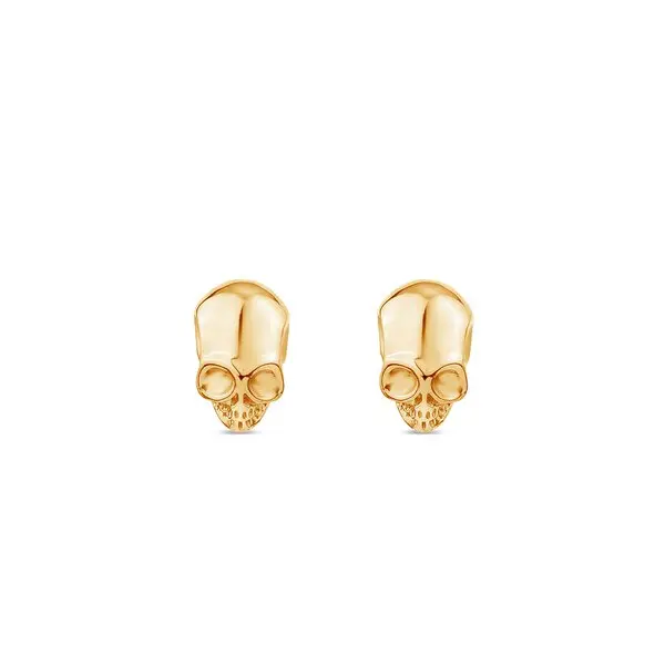 SALLY SKOUFIS Peace Stud Earring - Gold