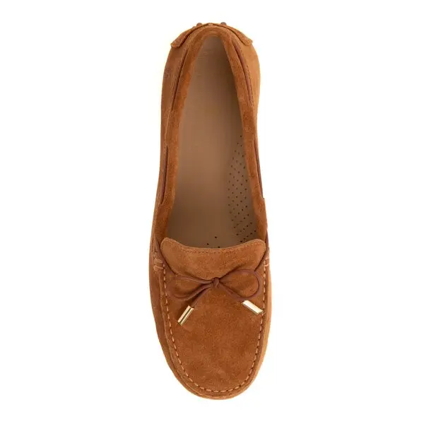 FRANCHETTI BOND Elodie Toasted Tan Suede - Brown
