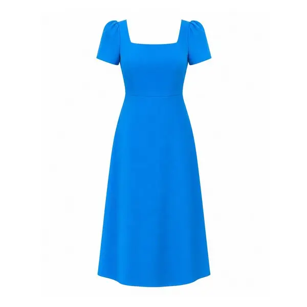 GIRL IN MIND Valentina Midi Dress - Blue