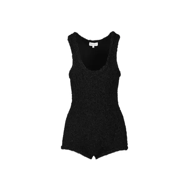 IOANA CIOLACU Fluffy Body - Black