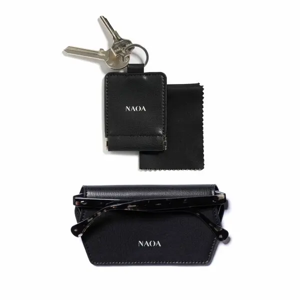 NAOA Glasses Care Set - Black
