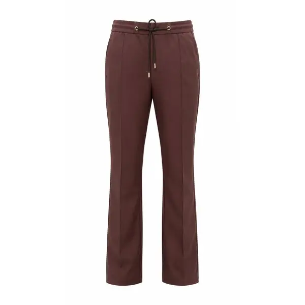 DAVID WEJ Ashford Relaxed Loose Fit Drawstring Trouser - Brown