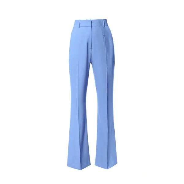 AGGI BY HALEWSKI Camilla Skyway Flared Pants - Blue