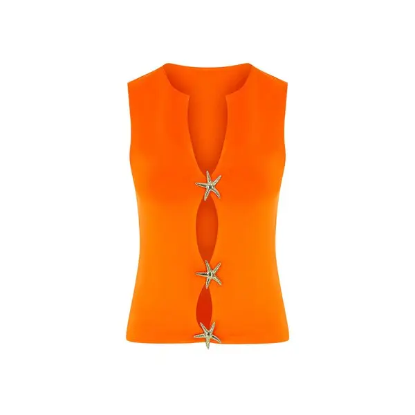 HERFETCH St. Tropez Top - Orange