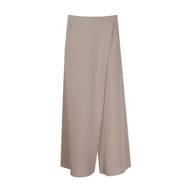 MIRIMALIST Neutrals Sand Loose Pants Ecru - Beige