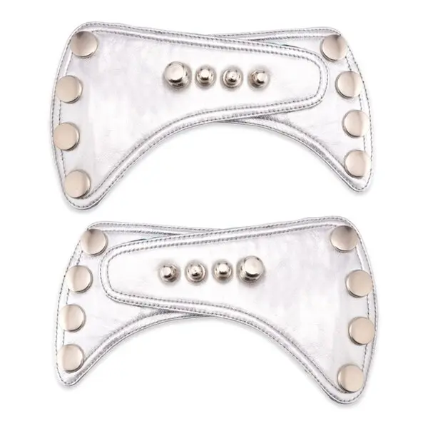 Nique Forde Glazed Sandal Straps - Silver