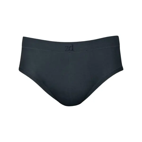 ZD ZERO DEFECTS Track Brief Organic Cotton Superior Comfort & Fit Color Lead - Grey