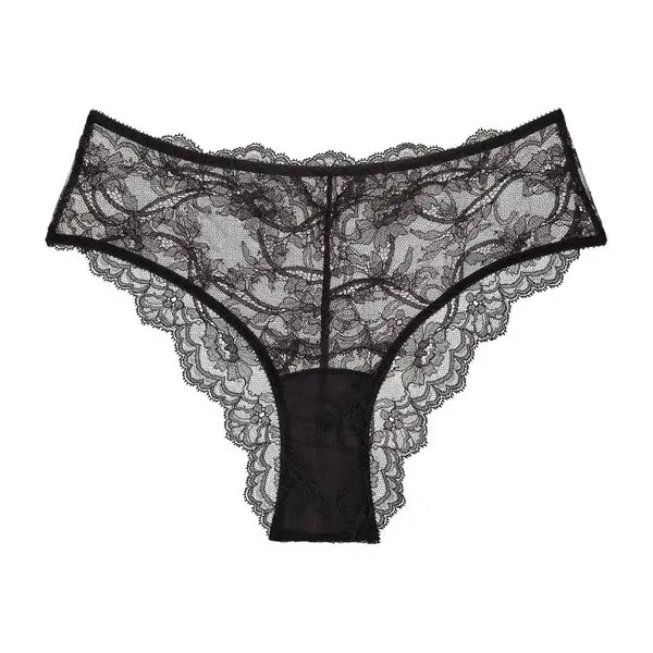 JOURNELLE Anais High Waist Brief Noir - Black