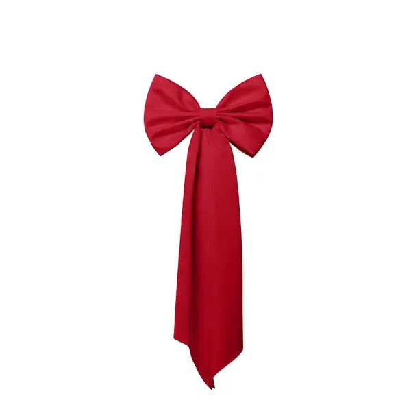 TIA DORRAINE Statet Bow Belt Fierce - Red