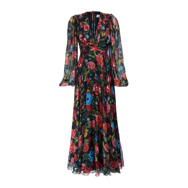 SOFIA TSERETELI Evening Dress In Silk Chiffon