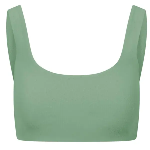 BLAKE SWIMWEAR Scoop Bikini Top - Green
