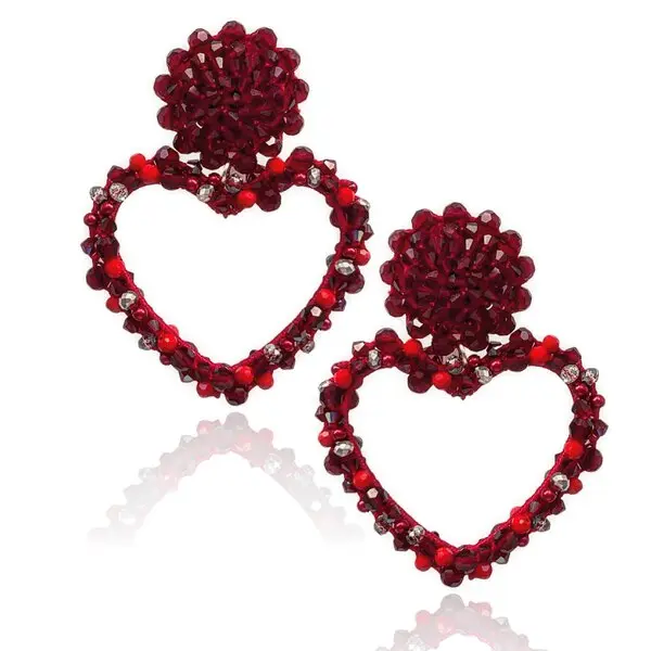 PINAR OZEVLAT Queen Of Hearts - Red