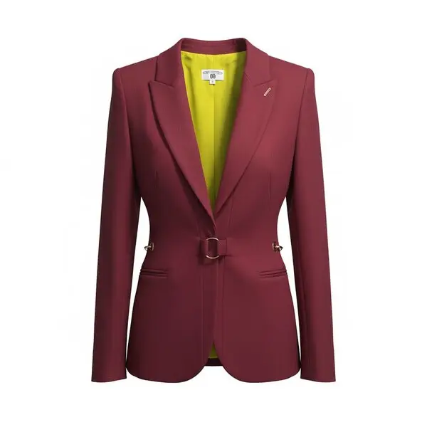 MAISON VANDOORNE The Saskya Blazer Burgundy - Red