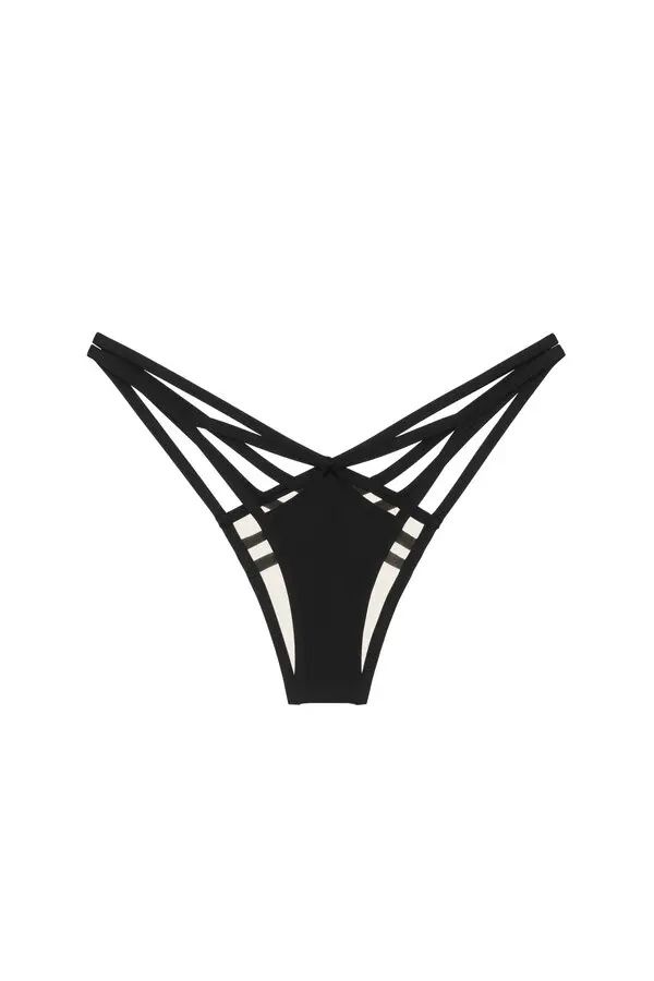 GOD SAVE QUEENS Lana Thong - Black