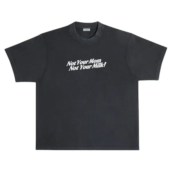 DONT EAT THE HOMIES Not Your Milk Tee - Black