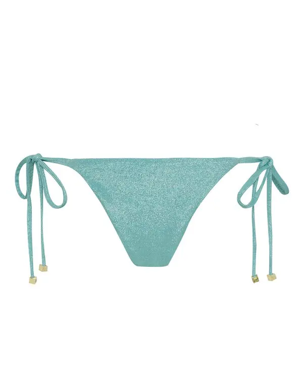 LEYLA MAYA Millie Bikini Bottoms Aqua Mist - Green