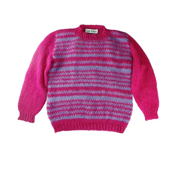 TRAMP IN DISGUISE Izzy Mohair Jumper - Pink