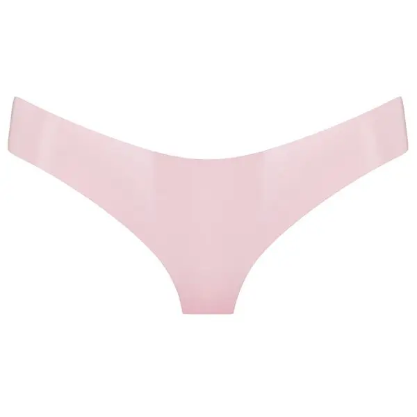 ELISSA POPPY Latex Brief - Pink