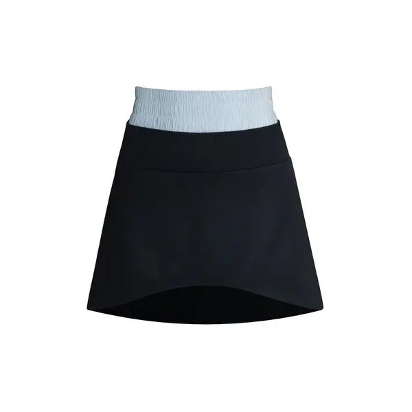 VESTIAIRE D'UN OISEAU LIBRE Contrast Skirt