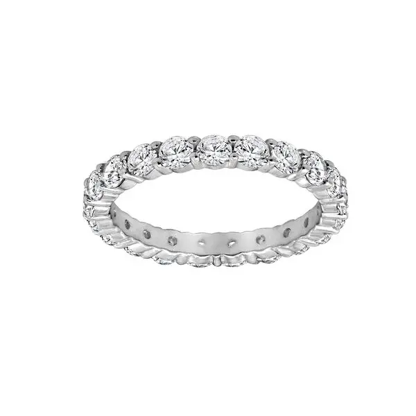 DIAMONBLISS Two And Half Carats Round Eternity Ring - White