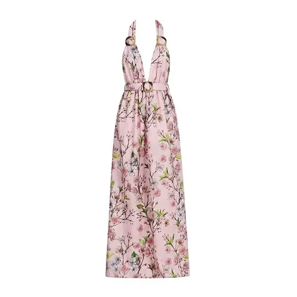 NUR KARAATA Coastal Glow Dress - Pink