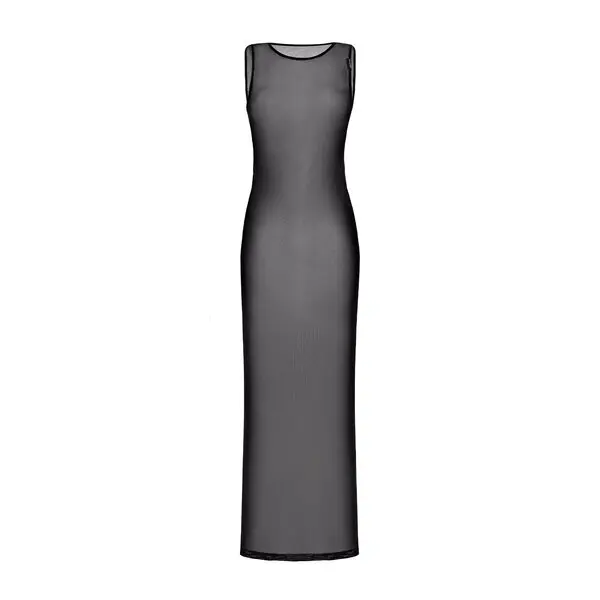 MY MOKONDO Luna Mesh Dress - Black