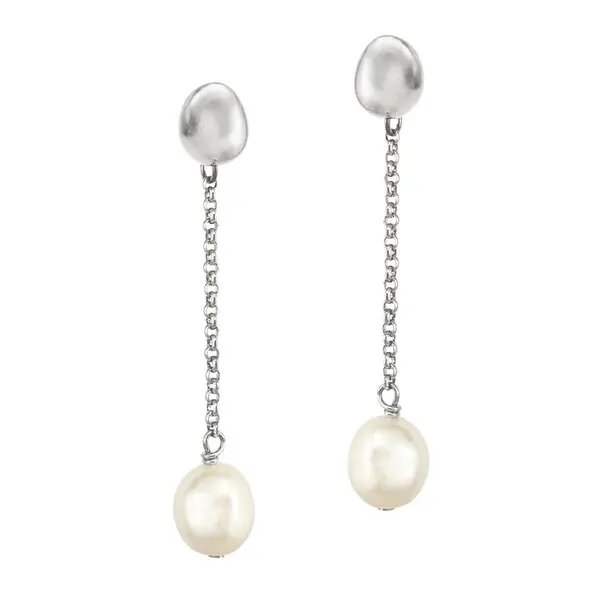 BIKO Paloma Pearl Drops - Silver